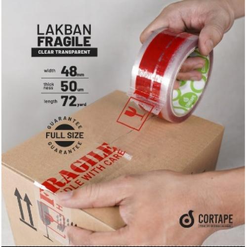 Jual Lakban Fragile Murah Tebal 48mm - transfaran - Kota Bandung - Mega ...