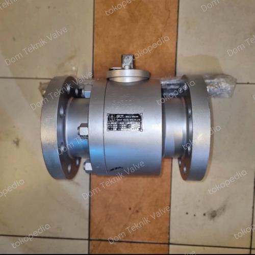 Jual ball valve GLT 4" inch union floating dn 100 ansi 300 besi wcb ...