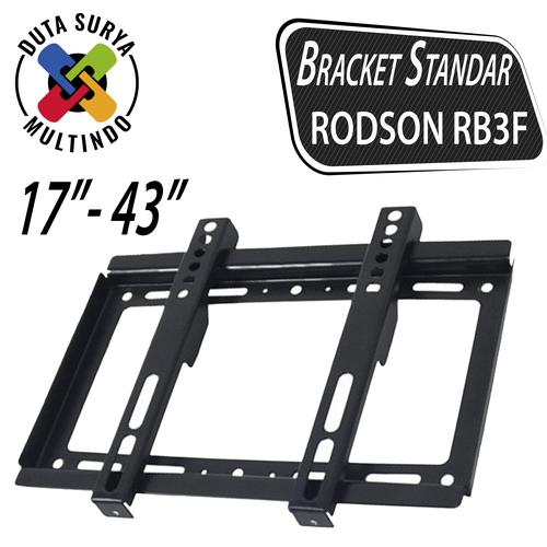 Jual bracket braket breket tv standar rodson RB3F 17 24 32 40 42 43 ...
