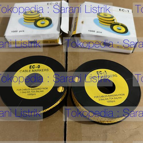 Jual Cable Markers Kabel Marker EC0 / EC-0 / EC 0 - Jakarta Pusat ...