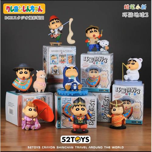 Jual 52Toys Crayon Shin-Chan Around The World 3rd Blindbox figure ...