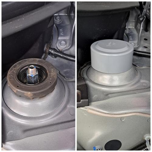 Jual tutup karet support shock depan honda brio mobilio brv jazz hrv ...