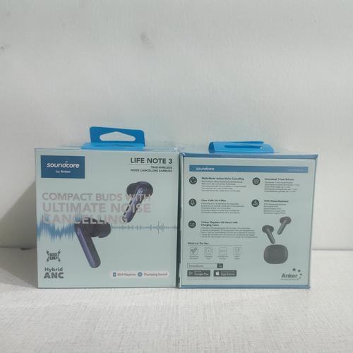 Jual ANKER SOUNDCORE LIFE NOTE 3 TWS NOISE CANCELLING EARBUDS A3933 ...