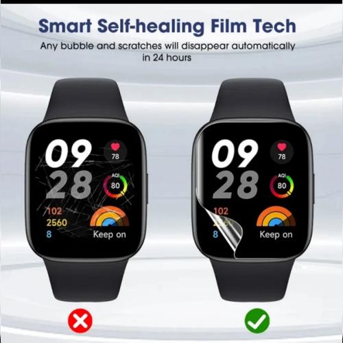 Jual Xiaomi Redmi Watch 3 Hydrogel Screen Protector Film - Bening, 1pcs ...