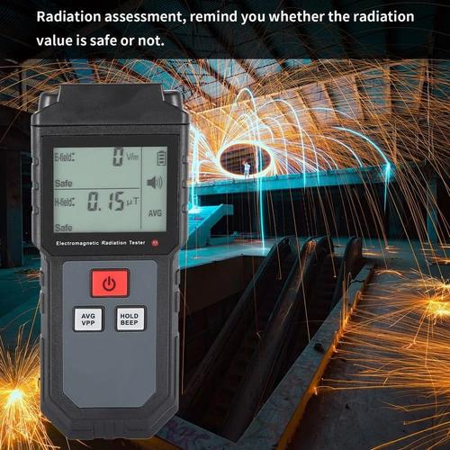 Jual Alat Pengukur Radiasi Digital Electromagnetic Radiation Detector ...