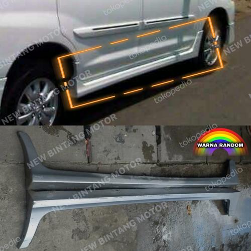 Jual Side skirt bodykit samping toyota innova luxury original - Jakarta ...