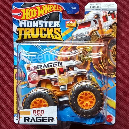 Jual Hotwheels 1:64 RV Monster Truck Red Planet Rager [Original Mattel ...