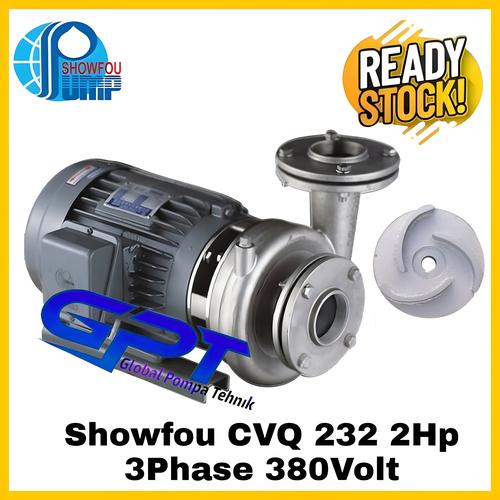 Jual Centrifugal pump Showfou CVQ 232 2Hp 3phase 380volt pompa air bersih - Jakarta Barat ...