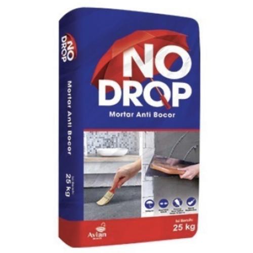 Jual NO DROP MORTAR 25KG ACIAN SEMEN WATERPROOFING PELAPIS ANTI BOCOR ...