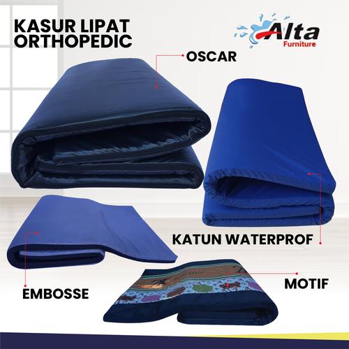 Jual Kasur Lipat rebounded 100x4/Kasur Lantai/Anti Air/orthopedic ...