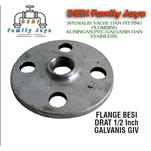 Jual FLANGE BESI DRAT 1/2 Inch GALVANIS GIV - Jakarta Pusat - DEDI ...