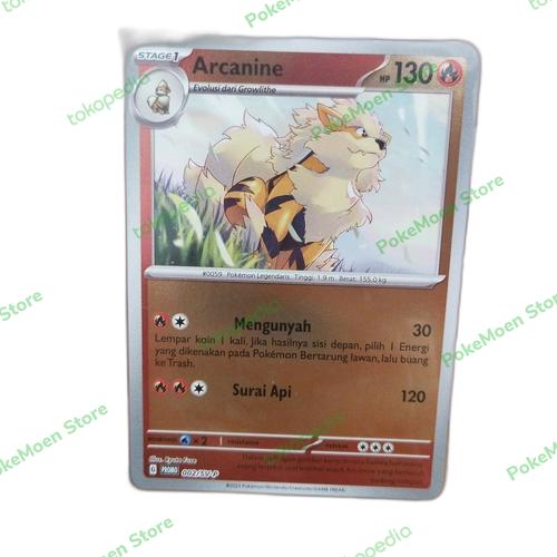 Jual Arcanine Foil Promo - Pokemon TCG Indonesia - Kab. Situbondo ...