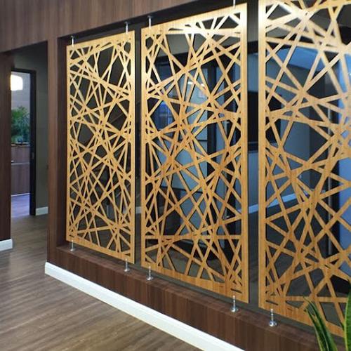 Jual partisi ruangan minimalis modern panel geometris - Kab. Jepara ...