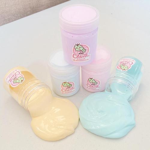 Jual CLAY SLIME BY CFORCLOVER slime lucu original pastel stretchy ...