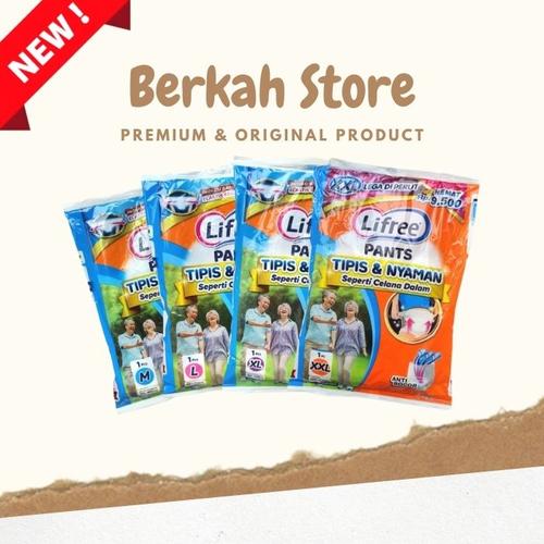 Jual Lebih Hemat | Popok Dewasa Celana Lifree Sachet Renceng - XL ...