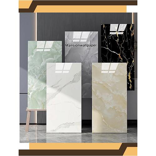 Jual Wallpaper Panel Dinding Marmer Granit Marble Abstrak Natural ...