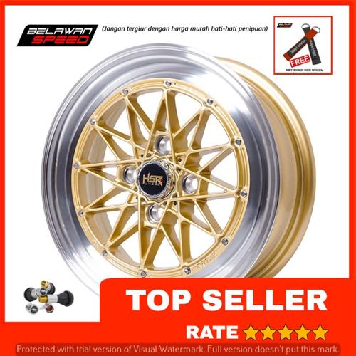 Jual VELG MOBIL RETRO COROLA DX STARLET KIJANG KOTAK RING 14 HSR ...