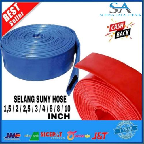 Jual Selang Air Irigasi Sunny Hose 2 inch Selang Buang Tremi Lipat ...