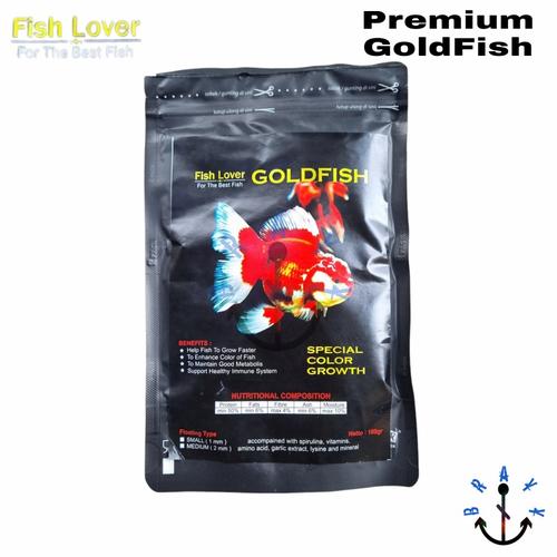Jual Pakan Ikan Pelet Mas Koki Premium GOLDFISH 100Gram - Kota Tangerang - Brayy Island | Tokopedia