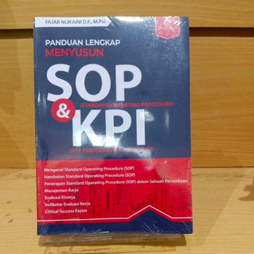 Jual BUKU PANDUAN LENGKAP MENYUSUN SOP DAN KPI ORIGINAL - Kota ...