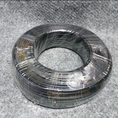 Jual Kabel Line Telepon isi 4 Warna Black / Hitam 1 Roll / 100Mtr ...