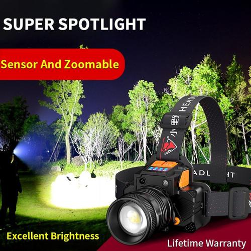 Jual Senter Kepala Led Multifungsi Super Terang Zoom Glare Headlamp Cas Usb - T8 - 3 Colour ...