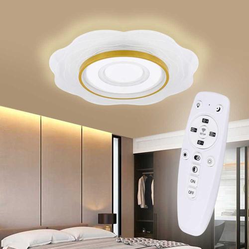 Jual Lampu LED Plafon Ceiling 45W 50 cm Mewah Modern Dimmable 3 in 1 ...