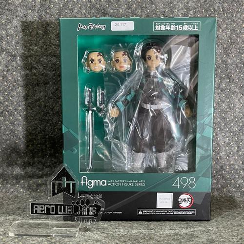 Jual FIGMA 498 TANJIRO KAMADO - DEMON SLAYER, KIMETSU NO YAIBA ORIGINAL ...