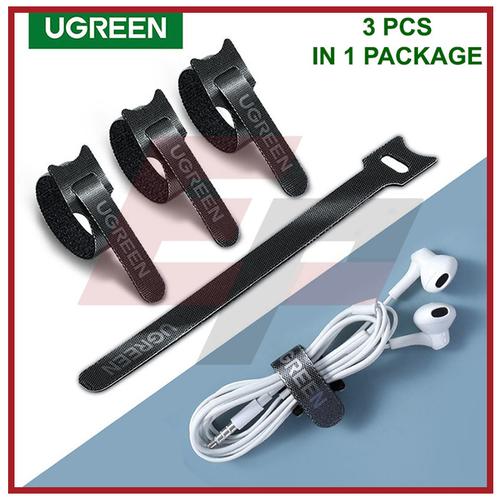 Jual UGREEN 20245 CABLE ORGANIZER PENGIKAT KABEL STRAP WINDER TIES TIE ...