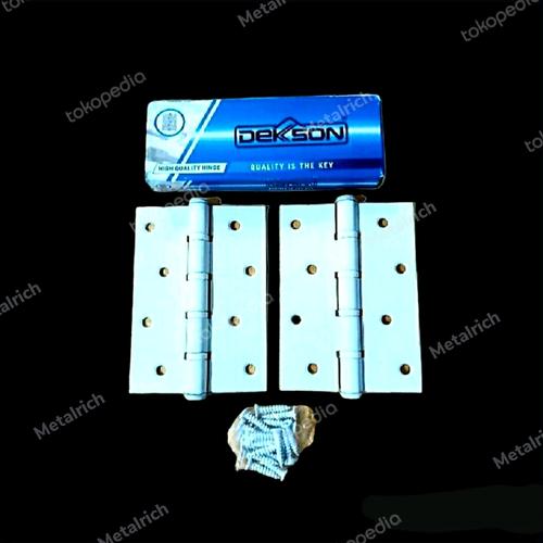 Jual Engsel Nylon Dekson 3" & 4" Putih - Engsel Pintu Nylon Dekson ...