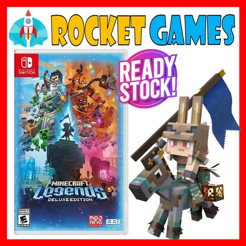 Promo Nintendo Switch Minecraft Legends Deluxe Edition / Minecraft ...