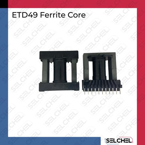 Jual etd 49 ferite core ferit vertical 11pin horizontal 10 pin + clip ...