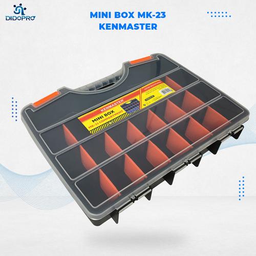 Jual TOOLBOX KOPER KOMPONEN PLASTIK MINI KENMASTER TOOL BOX HANDLE ...