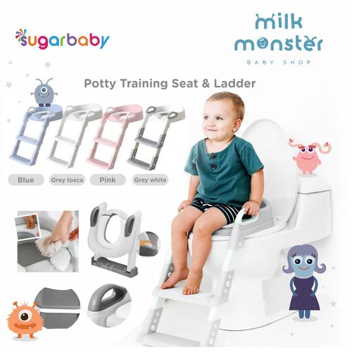 Jual Sugar baby Potty Training Seat and ladder / Toilet Training Anak ...