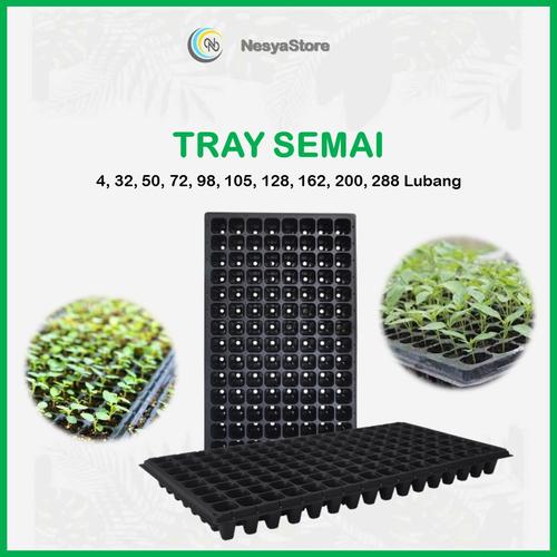 Jual Tray Trai Semai 4 32 50 72 98 105 128 162 200 288 Lubang - Tray ...