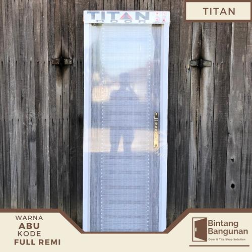 Jual Pintu PVC Minimalis 70x195 Titan - Full Grey - Jakarta Timur ...