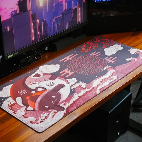 Jual Mouse Pad DeskMat Yin and Yang Cat - Kota Bandung - Galatix ...