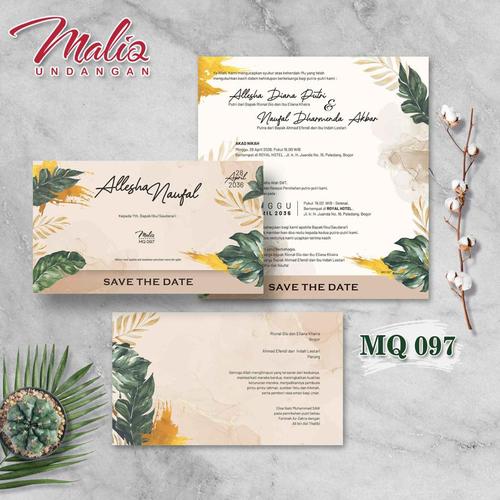Jual Undangan Blangko Pernikahan Maliq 97 Terbaru Harga Murah - Kota ...