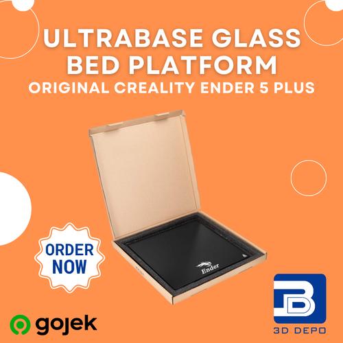 Jual Original Creality Ender 5 Plus Ultrabase Glass Bed Platform - Kota ...