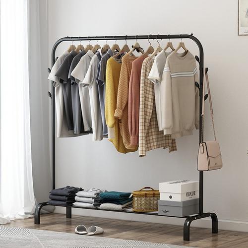 Jual Stand Hanger Baju Single Minimalis - Gantungan Baju Besi Serbaguna ...