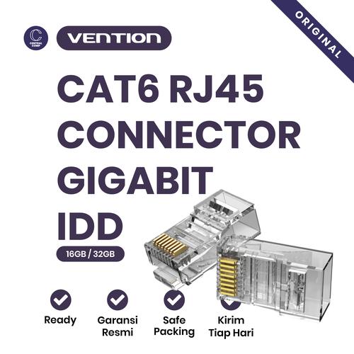 Jual Vention RJ45 Konektor Modular Cat6 UTP Gigabit Jack IDD - IDD-100 ...