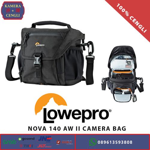 Jual Lowepro Nova 140 AW II Camera Bag Sling bag Tas Selempang ORI RESMI - Jakarta Pusat ...