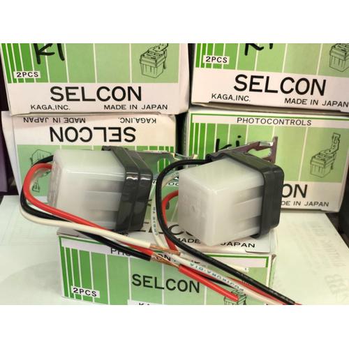 Jual Selcon PhotoCell Fotosel Sensor Cahaya 3A / 6A AC 220V JAPAN ...