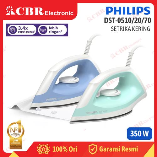 Jual SETRIKA KERING PHILIPS DST-0510/20/70 (500 Series) -Batam - BIRU ...