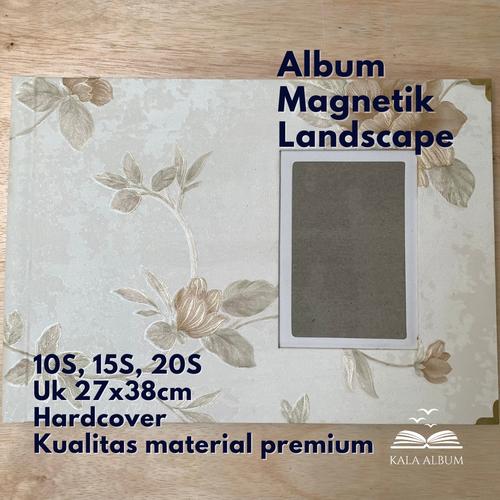 Jual ALBUM MAGNETIK LANDSCAPE 10 SHEET 4R || ALBUM FOTO - 10 Sheet ...