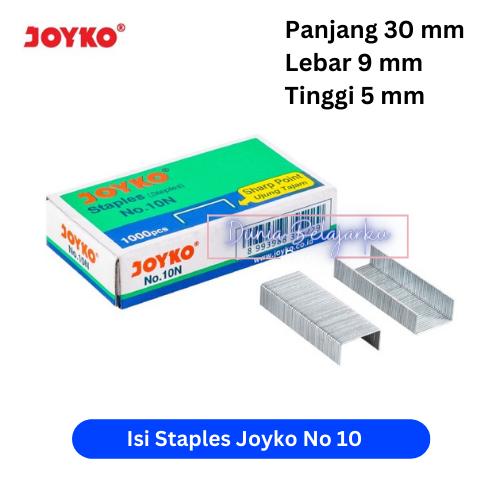 Jual Isi Staples Joyko No 10 / Isi Staples Tembak / Refill Joyko Isi ...