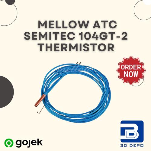 Jual Mellow High temperature ATC Semitec 104GT-2 Thermistor Cartridge - Kota Surabaya - 3D Depo ...