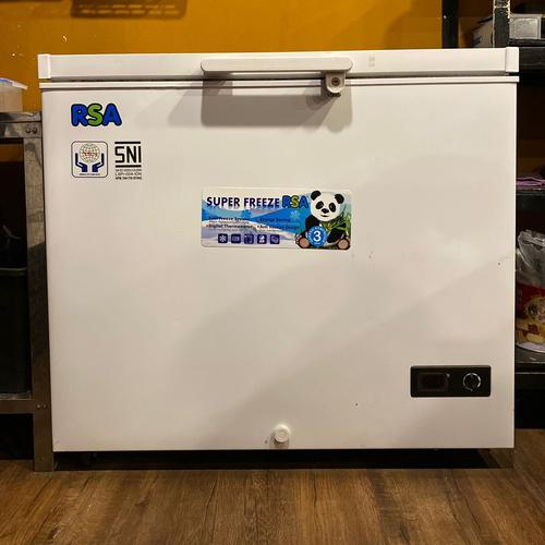 Jual Chest freezer RSA 220L Kulkas Box Pembeku Dingin friser rumahan ...