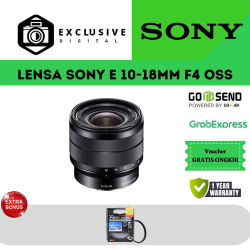 Jual LENSA SONY E 10-18MM F4 OSS / SONY E 10-18MM F4 OSS - BOX PUTIH ...