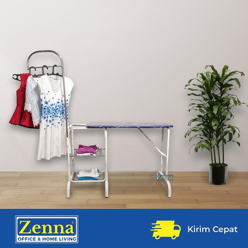Promo Zenna Meja Setrika Berdiri Lipat Serbaguna dan Rak - Kota Bandung ...